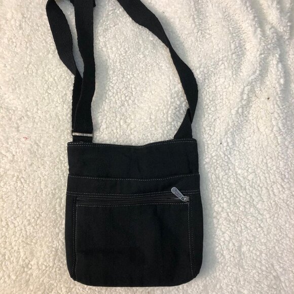 thirty-one | Bags | Thirty One Black Retro Metro Canvas Crossbody Bag ...